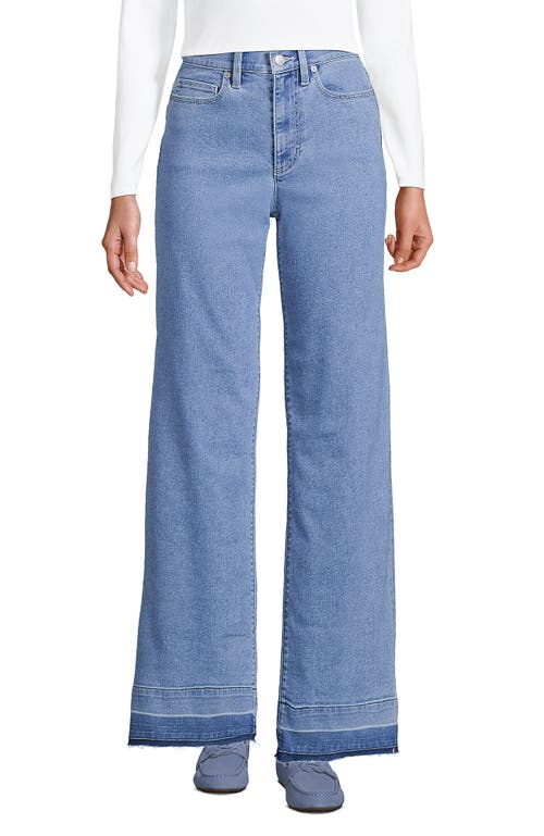LANDS' END LANDS' END High-Rise Wide Leg Denim Jeans